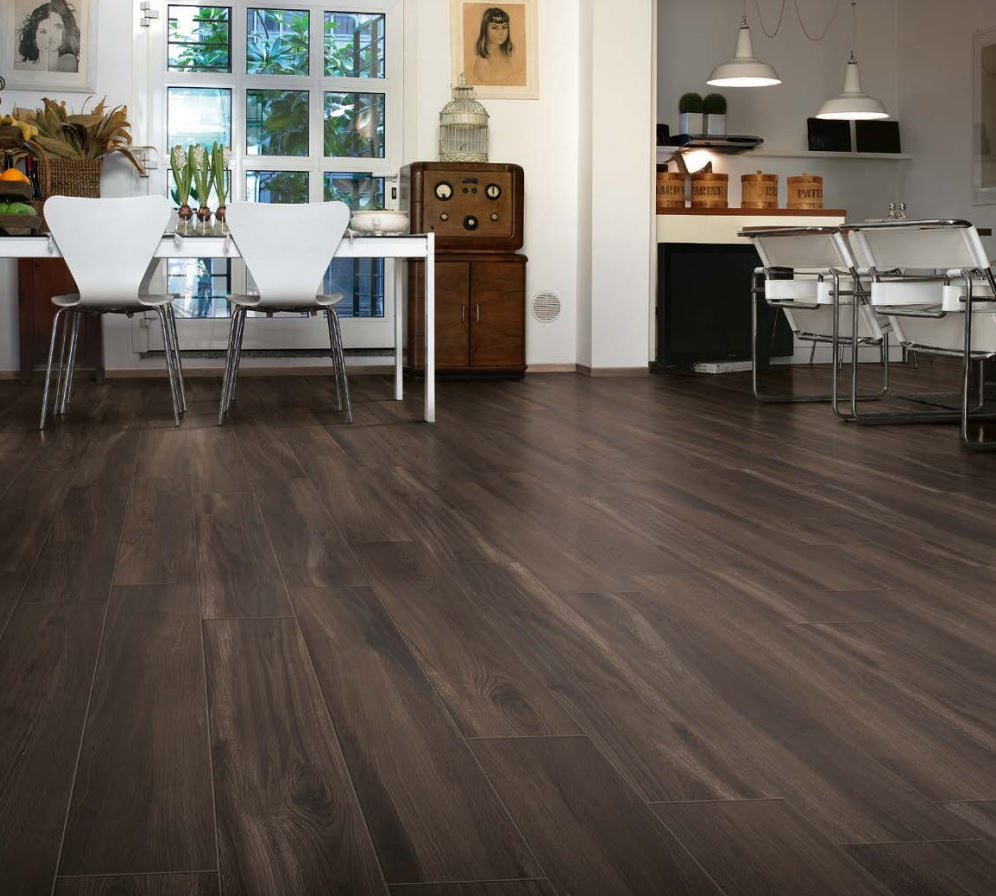 Milestone Mood Wood Brown Matte Porcelain Tile | Lowest Price — Stone ...