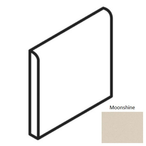 Daltile Keystones Unglazed D117 Moonshine Matte Bullnose — Stone & Tile ...