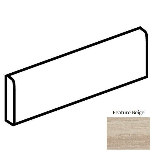 Daltile Articulo AR07 Feature Beige Matte & Polished Bullnose | Lowest ...