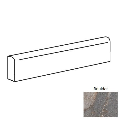 Happy Floors Sierra Boulder Natural Porcelain Bullnose | Lowest Price ...