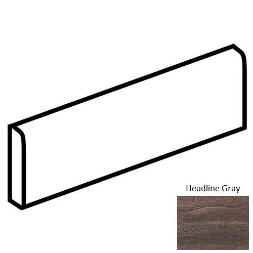 Daltile Articulo AR10 Headline Grey Matte Bullnose | Lowest Price ...