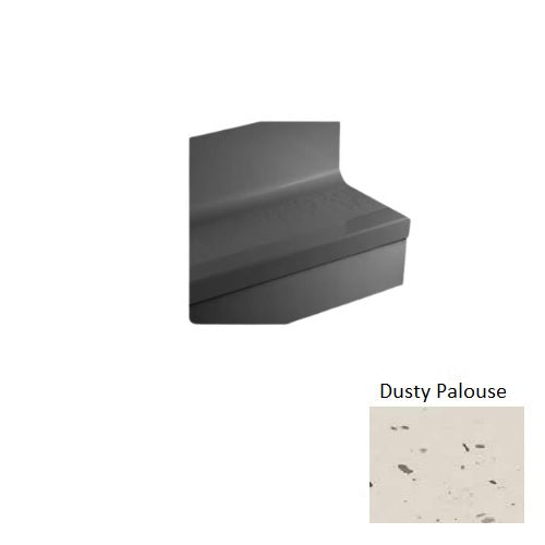 Tarkett Johnsonite Dusty Palouse Angle Fit Speckled Stair Tread with ...
