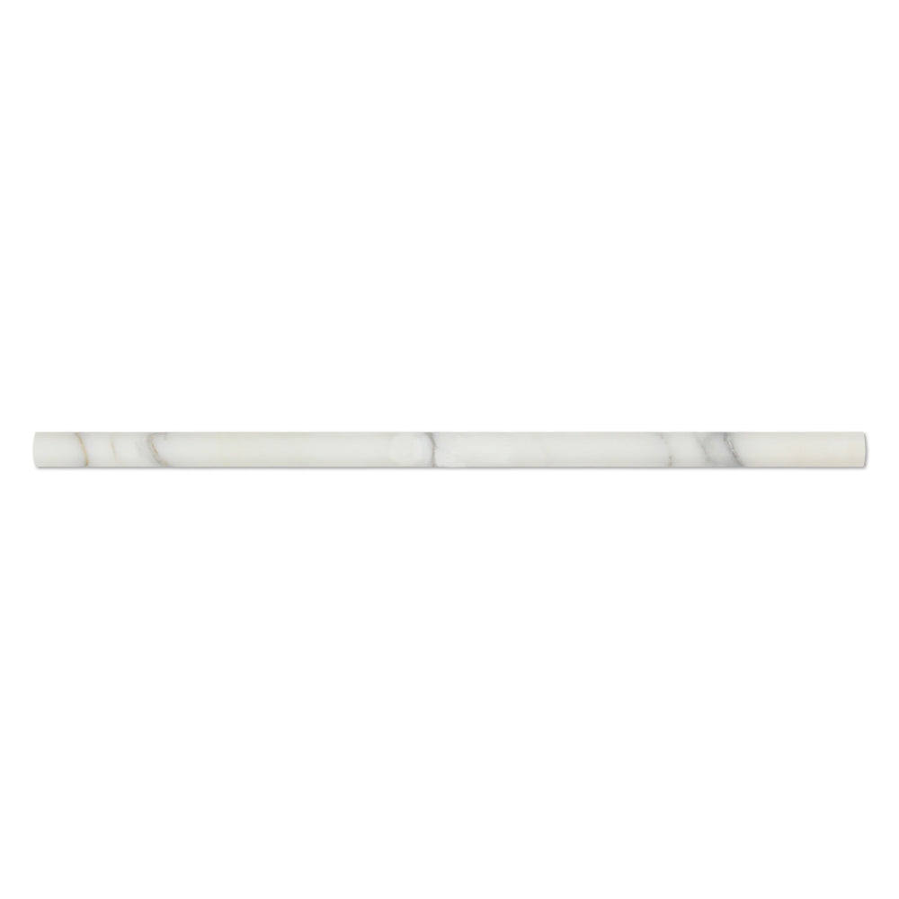 Calacatta Gold Marble Liner - 1/2" x 12" Pencil | Stone & Tile Shoppe