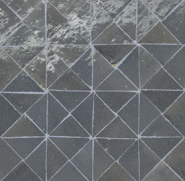 Bedrosians Zagora CHA Charcoal Glossy Ceramic Mosaic | Lowest Price ...