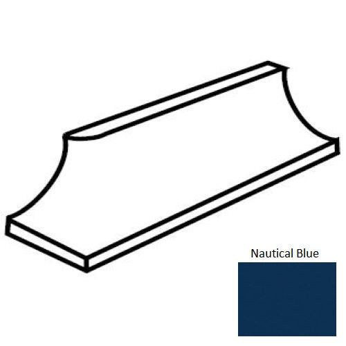 Daltile Keystones Unglazed D621 Nautical Blue Cove Base Outcorner ...