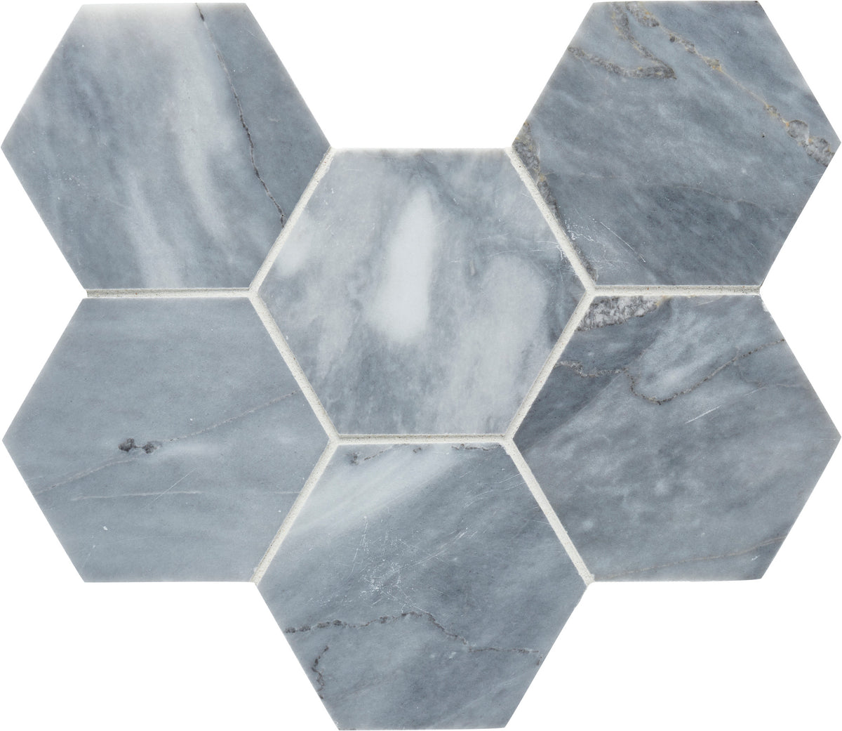 Arizona Tile Completa Deep Blue Honed Marble Mosaic | Lowest Price ...