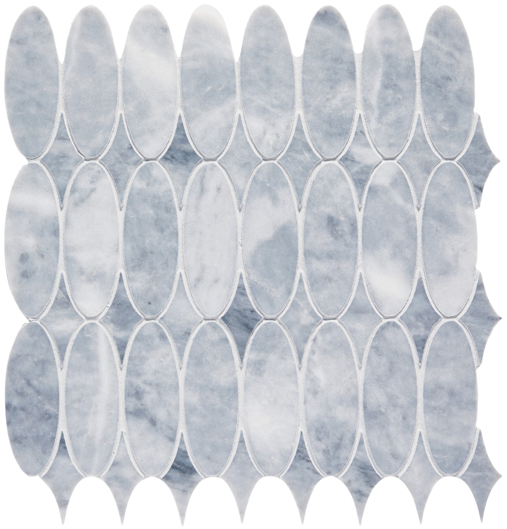 Arizona Tile Completa Sky Blue Honed Marble Mosaic | Lowest Price ...