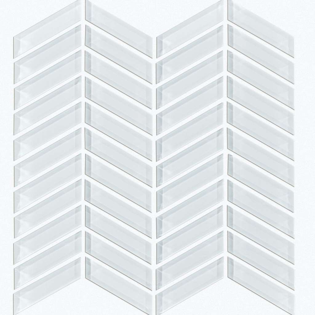 Shaw Cardinal 00100 Ice Glossy Glass Mosaic | Lowest Price — Stone ...
