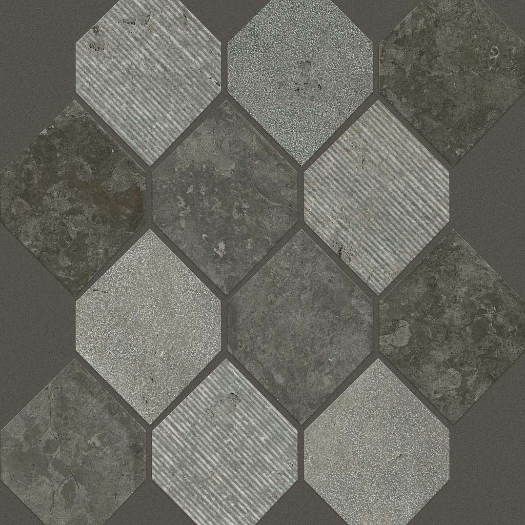 Shaw Boca 00590 Milly Gray Mixed Natural Stone Mosaic | Lowest Price ...