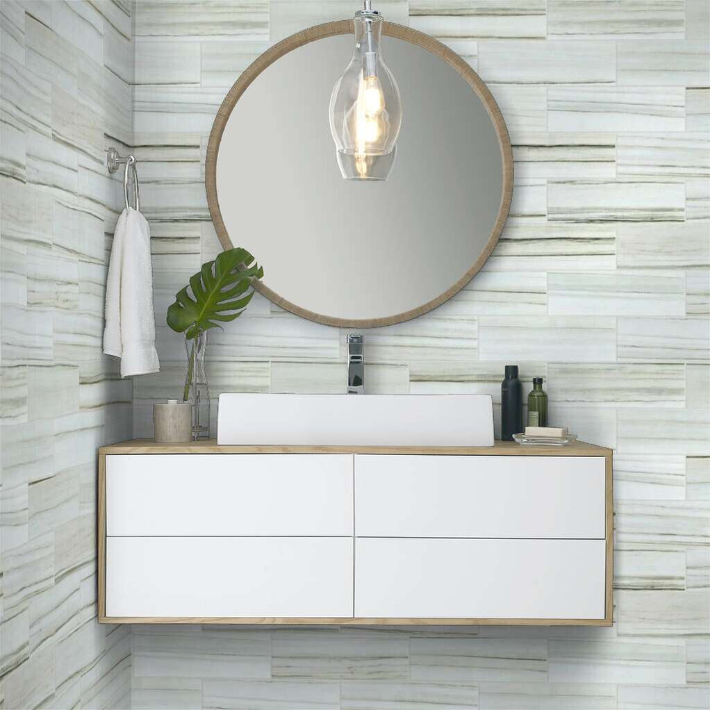 Shaw Casino 00155 Zebrino Polished Porcelain Tile | Lowest Price ...