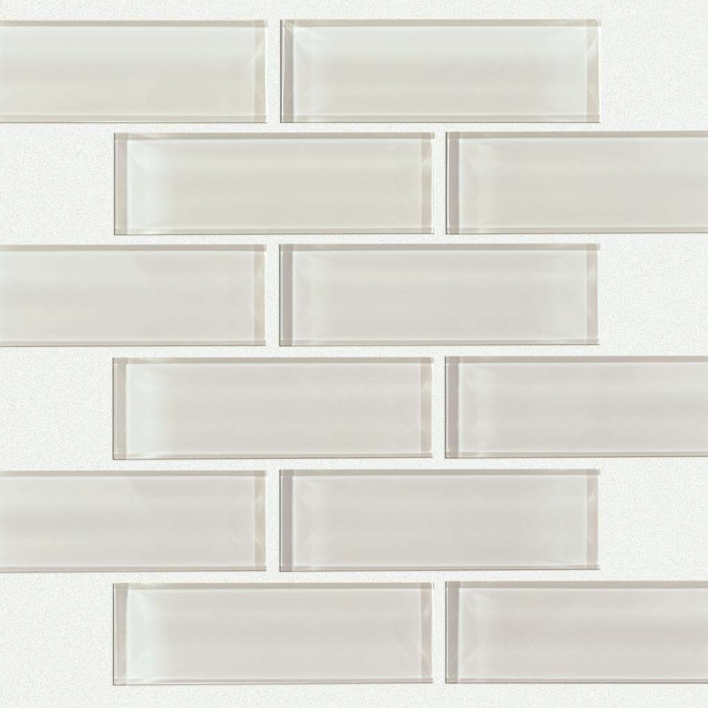 Shaw Cardinal Subway 00250 Mist Glossy Glass Mosaic | Lowest Price ...