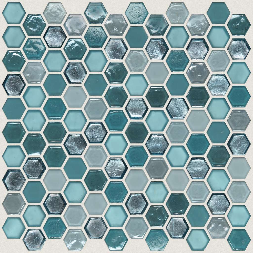 Shaw Molten Glass CS52V Hydra Glossy Glass Mosaic | Lowest Price ...