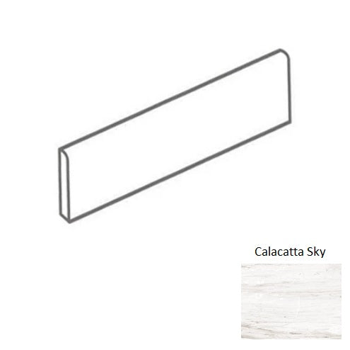 Daltile Costar CT75 Calacatta Sky Matte Bullnose | Lowest Price — Stone ...