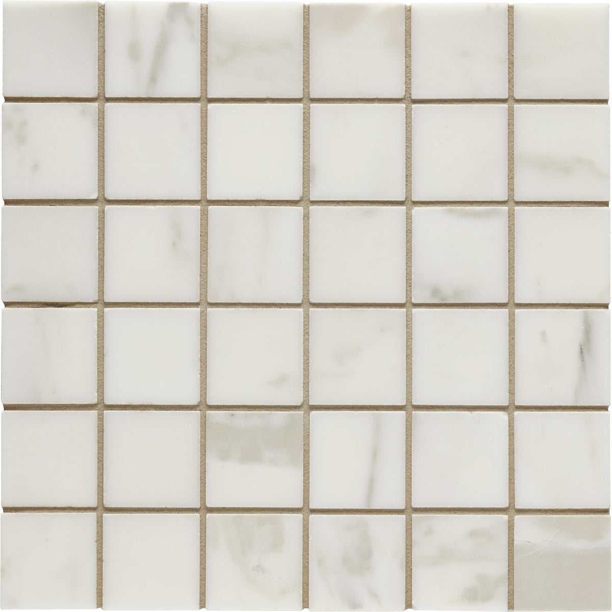 Arizona Tile Calacatta Gold Honed & Polished Marble Mosaic — Stone ...