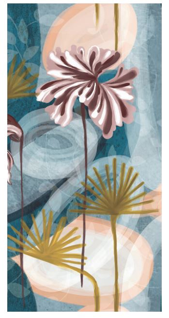 Daltile Artwalls Stare AW12 Canvas Face B Matte Ceramic Tile — Stone ...
