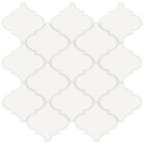 Tesoro Soho Canvas White Glossy Ceramic Mosaic | Lowest Price — Stone ...
