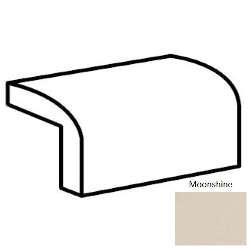 Daltile Keystones Unglazed D117 Moonshine Matte Cap — Stone & Tile ...