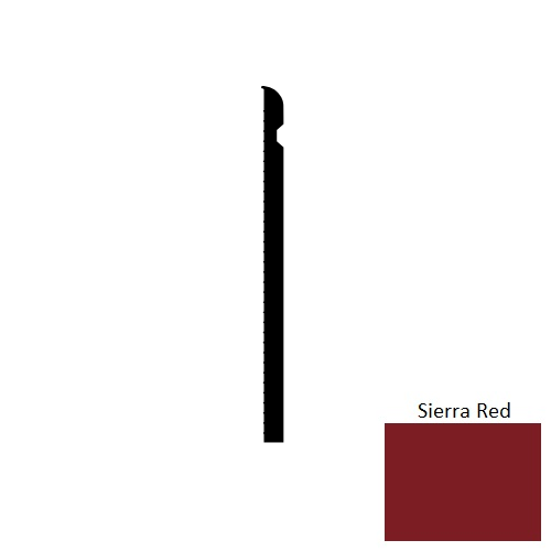 Flexco Base Sculptures 080 Sierra Red Captivate SCC Rubber Wall Base ...