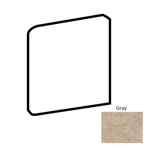 American Olean Castlegate CG16 Gray Matte Bullnose Outcorner — Stone ...