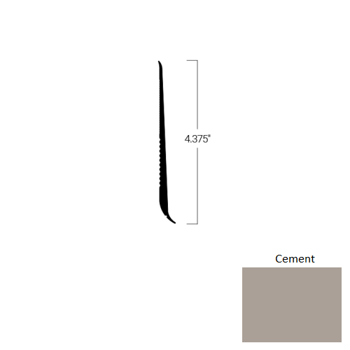 Tarkett Johnsonite 121 Cement Tightlock Resilient Rubber Base — Stone ...