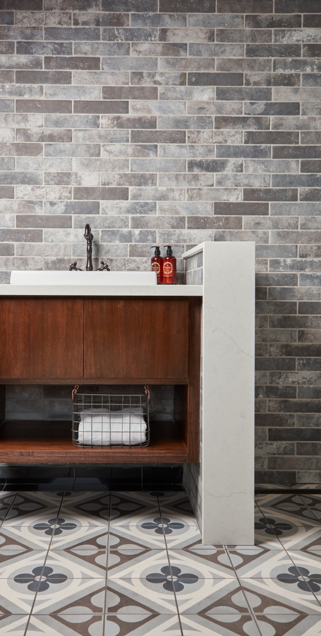 Arizona Tile Cementine Retro 1 Matte Porcelain Tile | Lowest Price ...