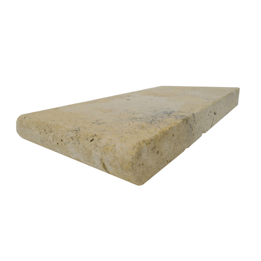 Country Classic Tumbled Travertine Pool Coping | Lowest Price — Stone ...