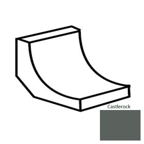 Daltile Keystones Unglazed D618 Castlerock Matte Cove Base — Stone ...