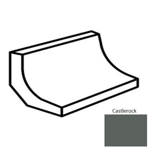 Daltile Keystones Unglazed D618 Castlerock Matte Cove Base — Stone ...