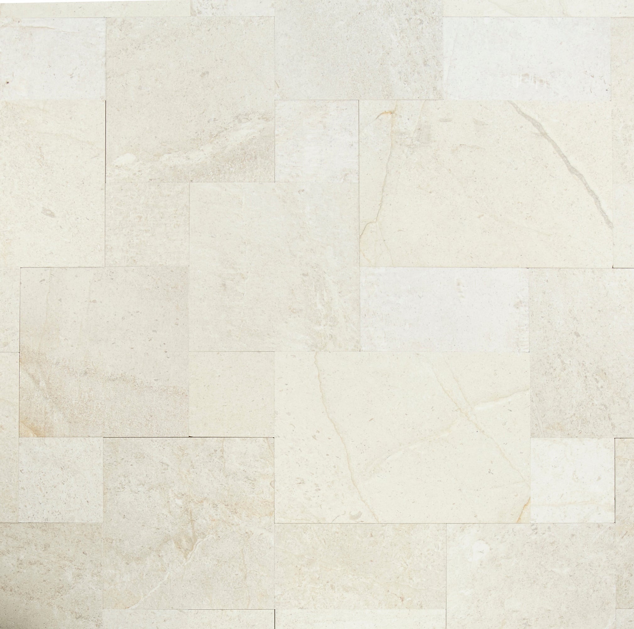Arizona Tile Crema Vosscione Brushed Limestone Lyon Pattern — Stone ...
