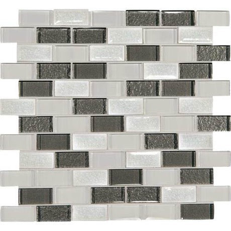 Daltile Crystal Shores CS93 Diamond Delta Glossy Glass Mosaic — Stone ...
