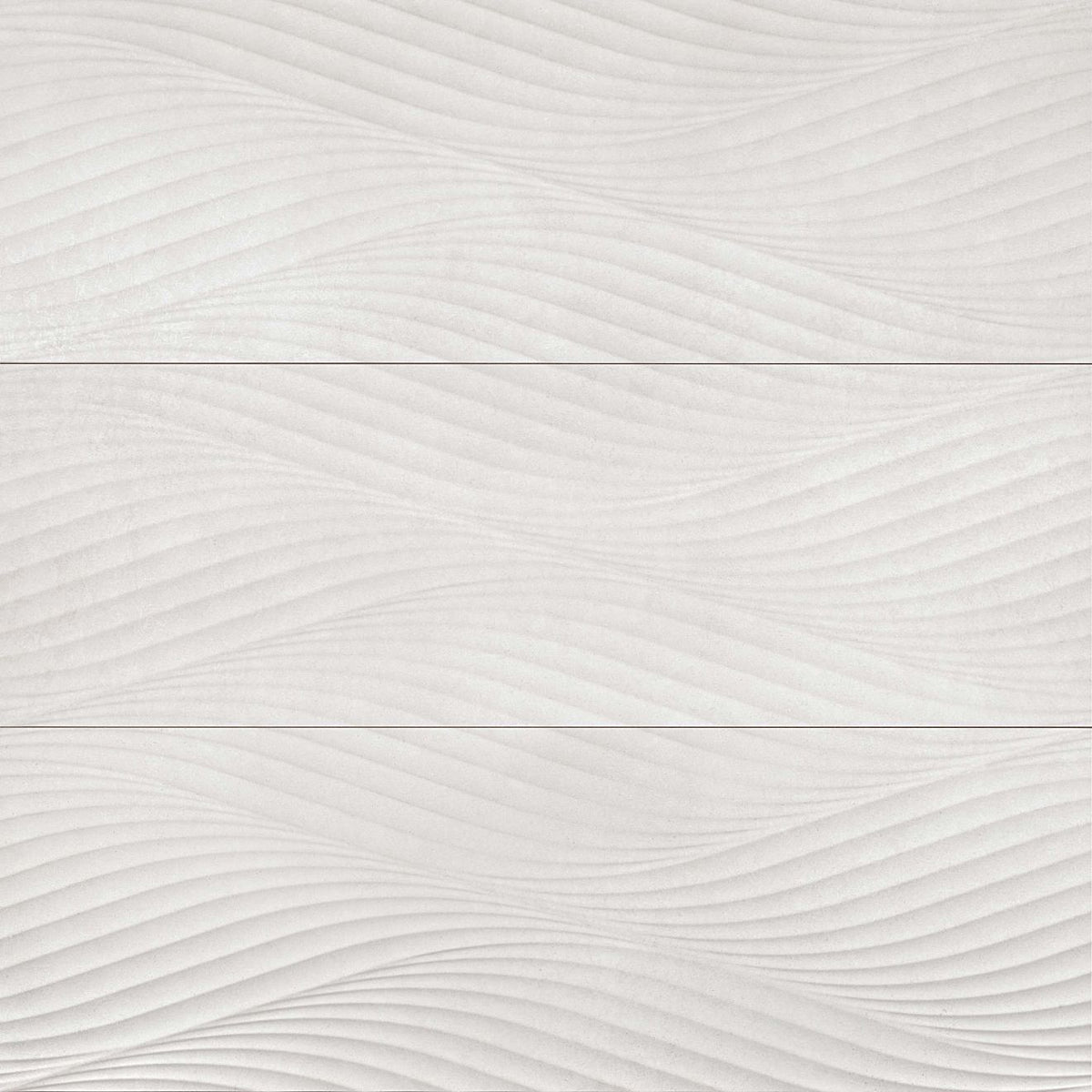 Bedrosians Donna SIL Silver Wave Deco Matte Ceramic Tile — Stone & Tile ...
