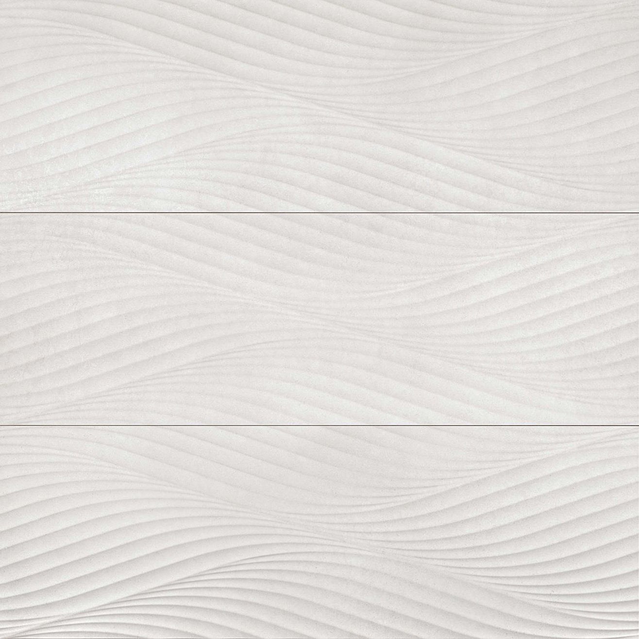 Bedrosians Donna SIL Silver Wave Deco Matte Ceramic Tile — Stone & Tile ...