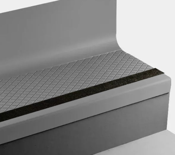 Tarkett Johnsonite Iron Mountain Angle Fit Stair Tread with Riser ...