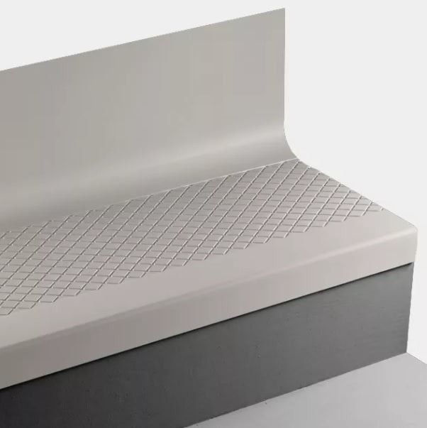 Tarkett Johnsonite Mist Angle Fit Stair Tread with Riser — Stone & Tile ...