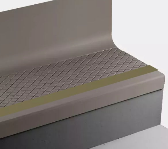 Tarkett Johnsonite Poetry Plum Angle Fit Stair Tread with Riser — Stone ...
