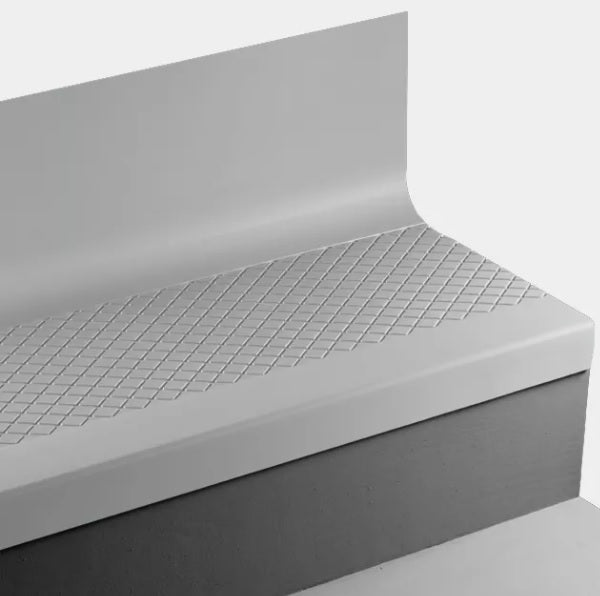Tarkett Johnsonite White Slipper Angle Fit Stair Tread with Riser ...