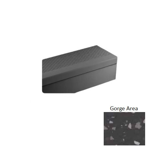 Tarkett Johnsonite Gorge Area Angle Fit Speckled Stair Tread without ...