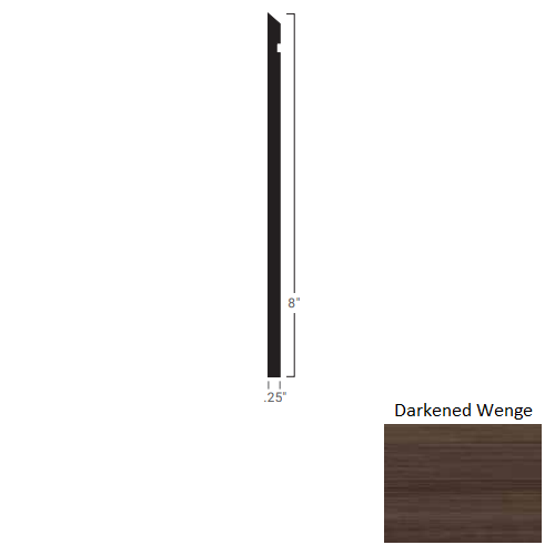 Tarkett Johnsonite MS4 Darkened Wenge Masquerade Wall Base — Stone ...