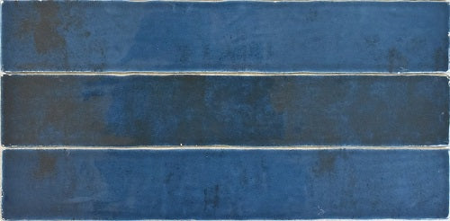 Roca Zellige Deep Blue Glossy Ceramic Tile | Lowest Price — Stone ...