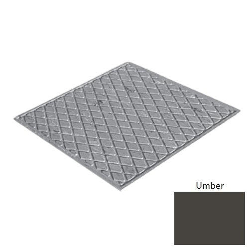 Flexco FlexTones 078 Umber Textured Rubber Diamond Landing Tile — Stone ...