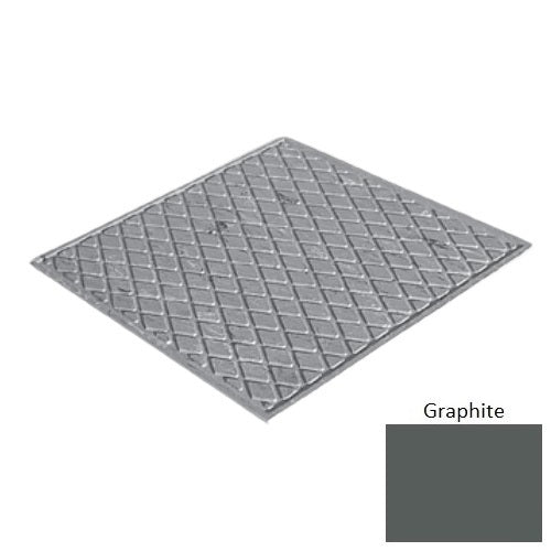Flexco FlexTones 093 Graphite Textured Rubber Diamond Landing Tile ...