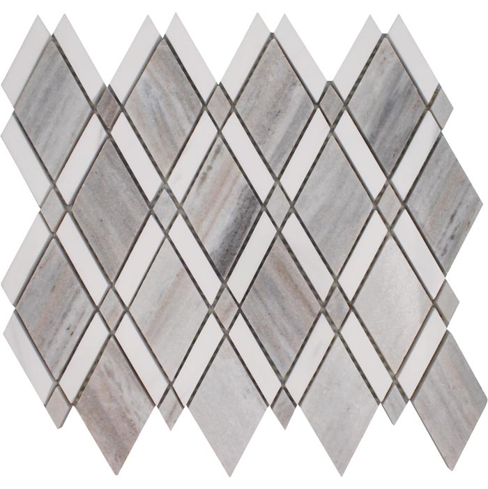 Full Sheet Sample - Pietra Antica Skyline Diamond Natural Stone Mosaic ...