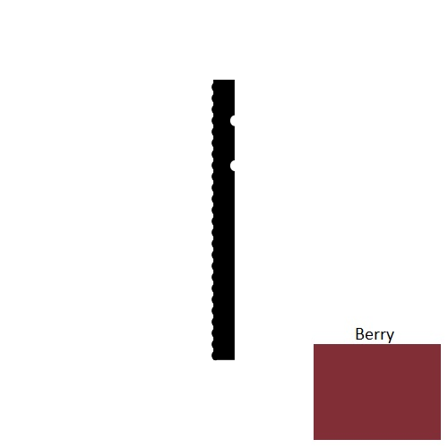 Flexco Base Sculptures 048 Berry Echo SEC Rubber Wall Base — Stone & Tile Shoppe, Inc.