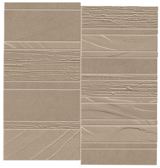 Happy Floors B Natural Ecru Matte Ceramic Mosaic | Lowest Price — Stone ...