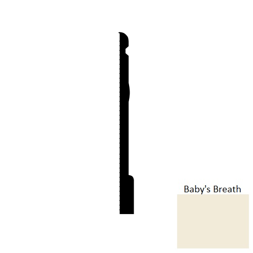Flexco Base Sculptures 018 Babys Breath Enchanted SCN Rubber Wall Base ...