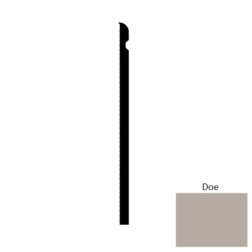Flexco Base Sculptures 033 Doe Escalate SCE Rubber Wall Base — Stone ...