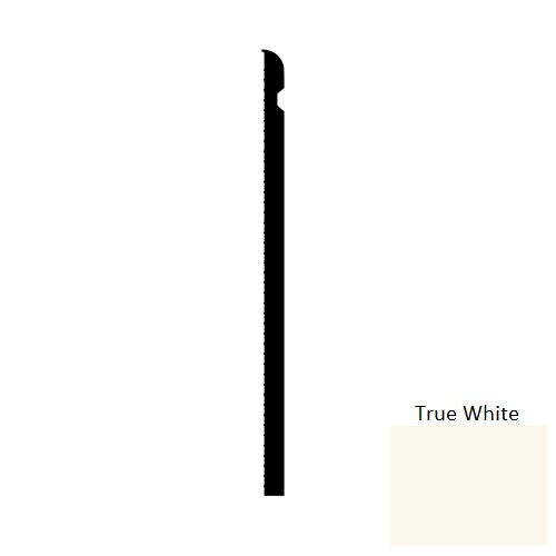 Flexco Base Sculptures 046 True White Escalate SCE Rubber Wall Base ...