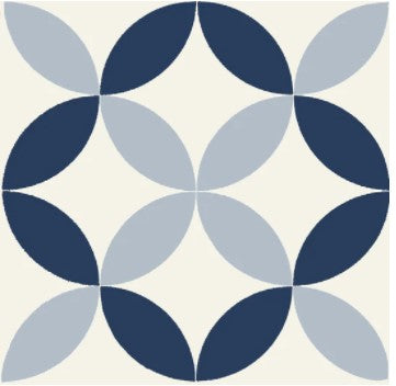 Ottimo Broadway Hope Blue Matte Porcelain Tile | Lowest Price — Stone ...