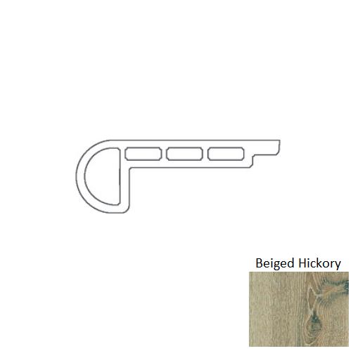 Shaw Exquisite 01052 Beiged Hickory Flush Stair Nose — Stone & Tile Shoppe, Inc.