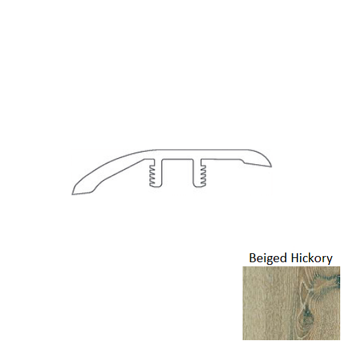Shaw Exquisite 01052 Beiged Hickory Multi Purpose Reducer — Stone & Tile Shoppe, Inc.